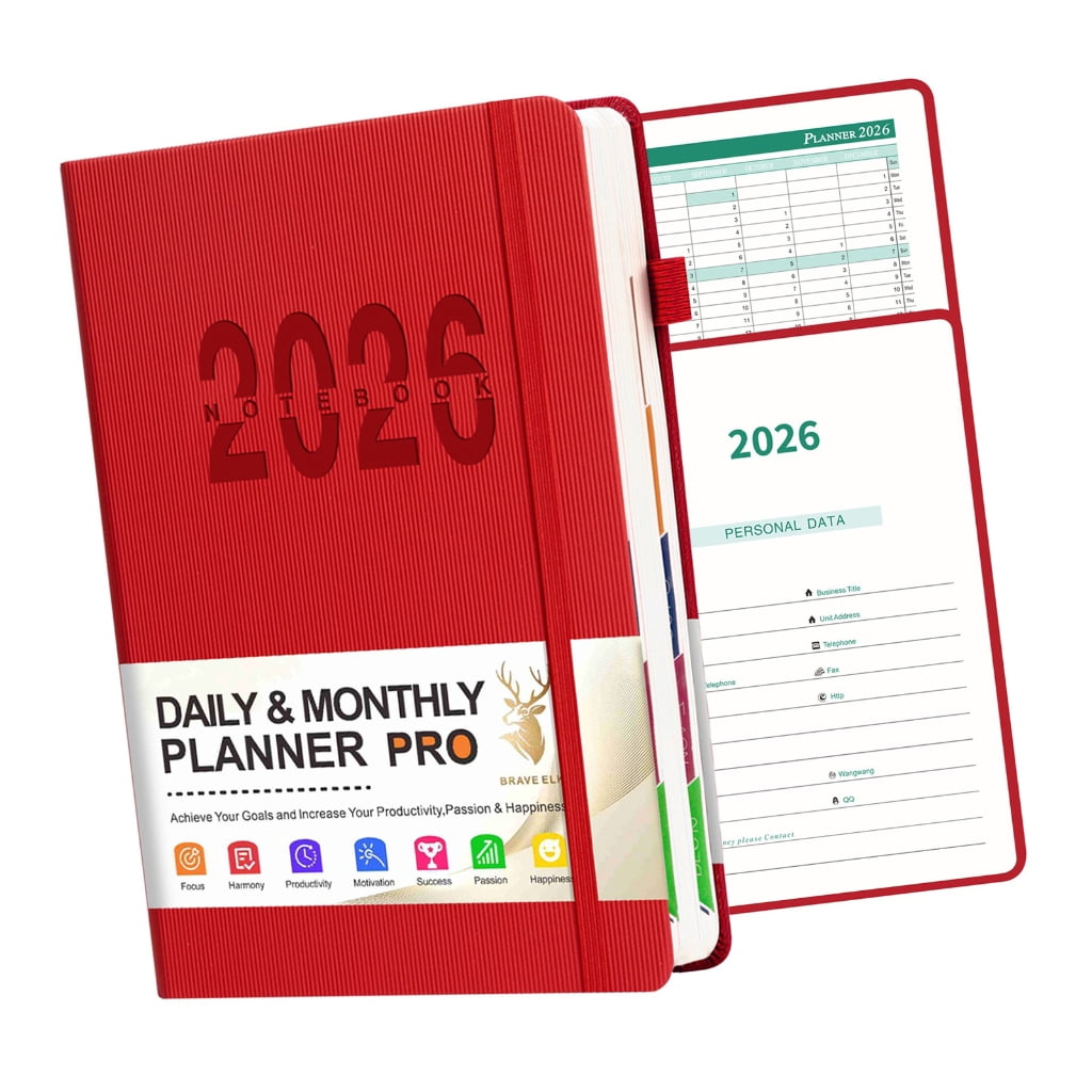 2026 Daily Planner Organizers Notebook Work Planner For Efficient ...