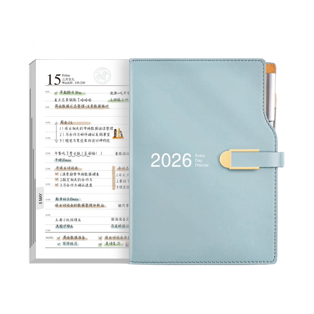 2026 Daily Planner Organizers Notebook Work Planner For Efficient Time ...