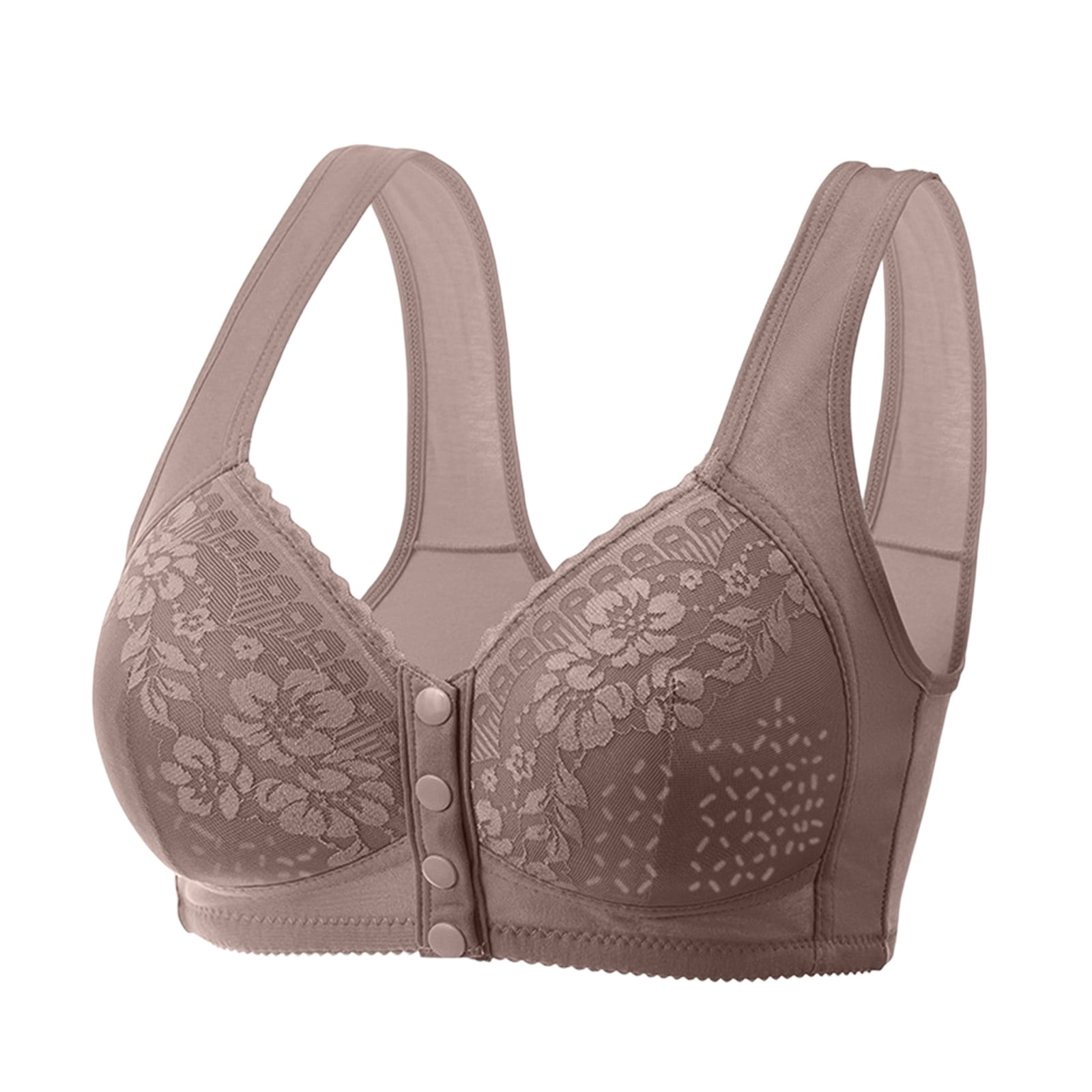 2026 Daisy Lace Bra for Women Front Button Bras Front Closure Everyday ...