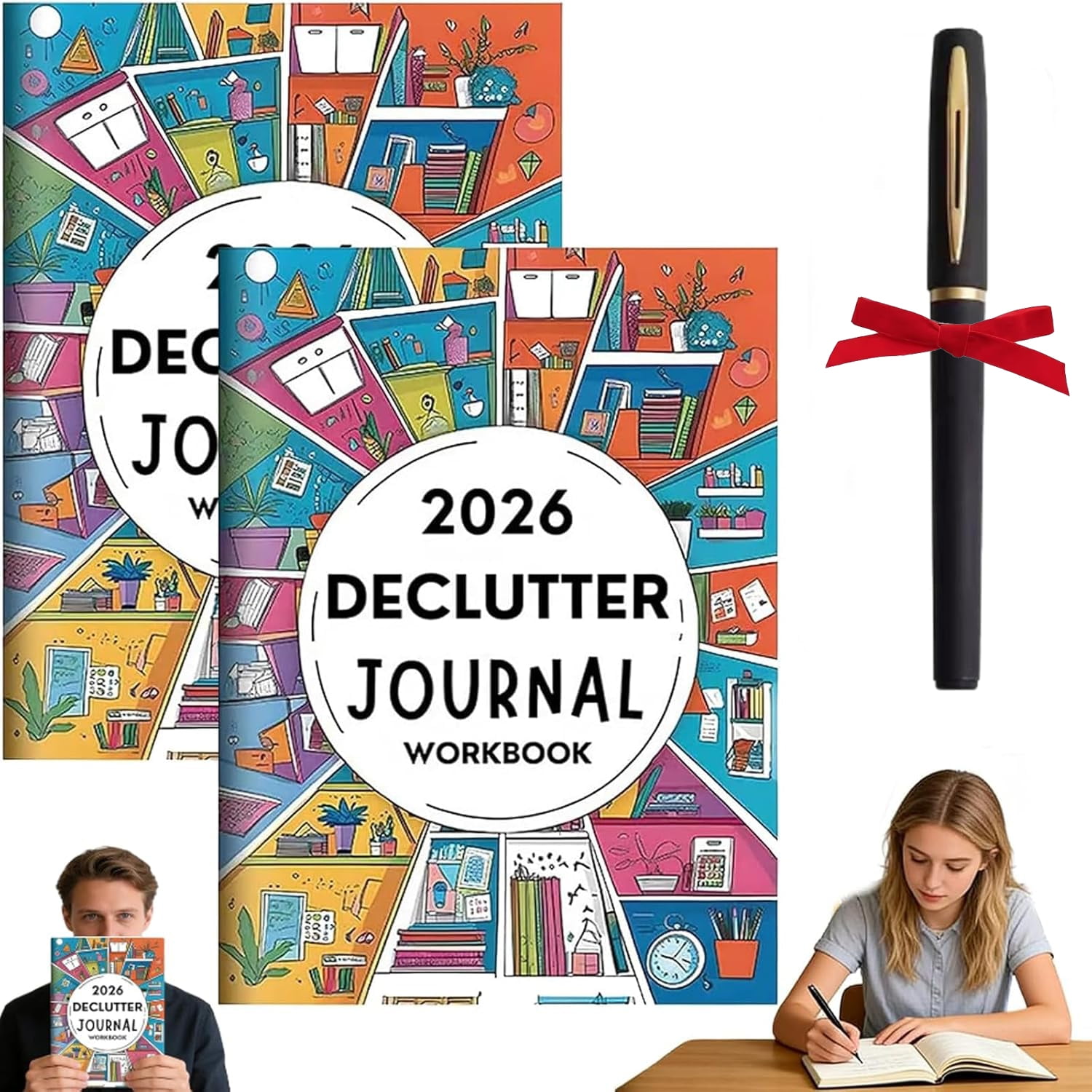 2026 Declutter Journal Workbook | Transform Your Home in 52 Weeks, 60 ...