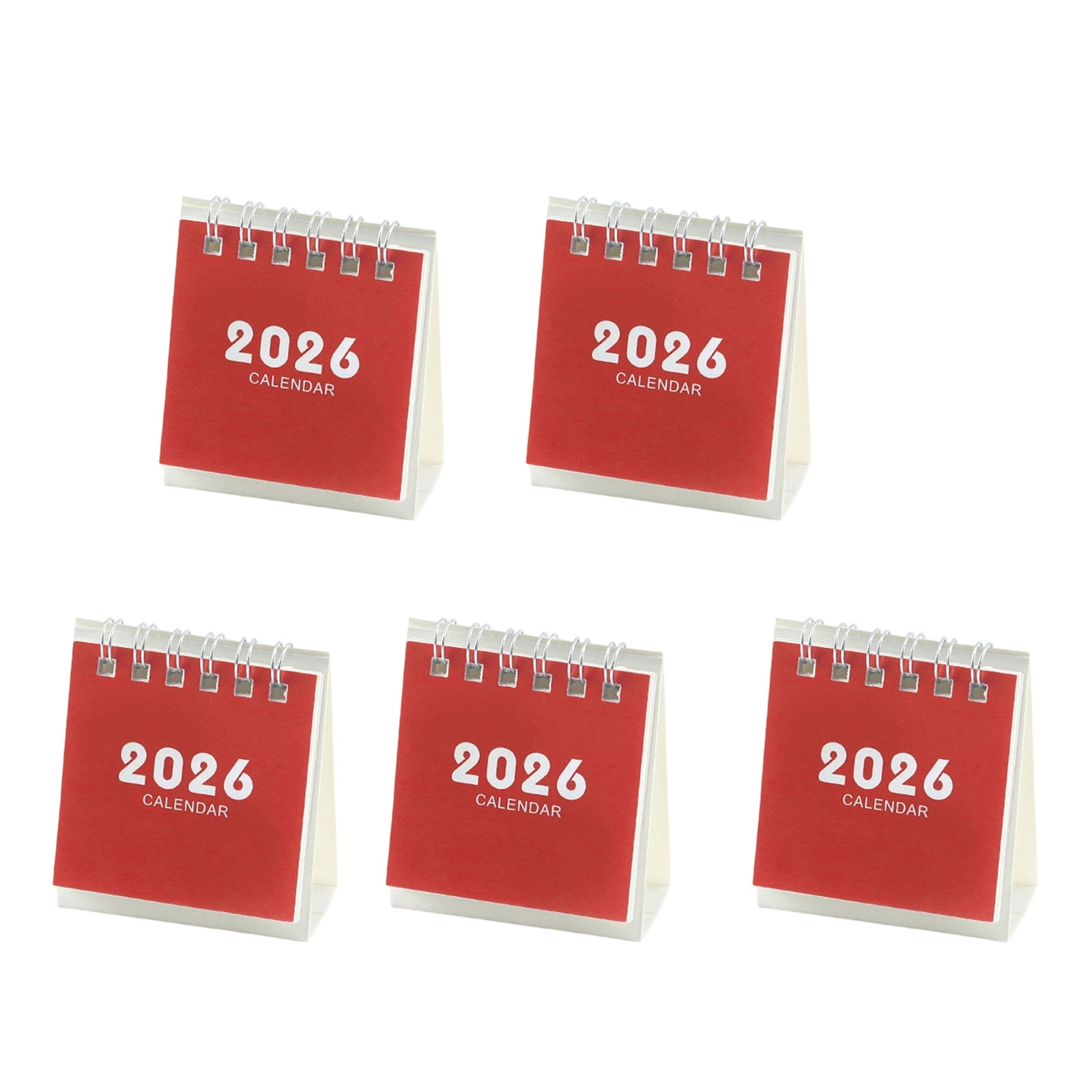 2026 Desk Calendar 17 Month Referance from Aug 2025 to Dec 2026 Twin ...