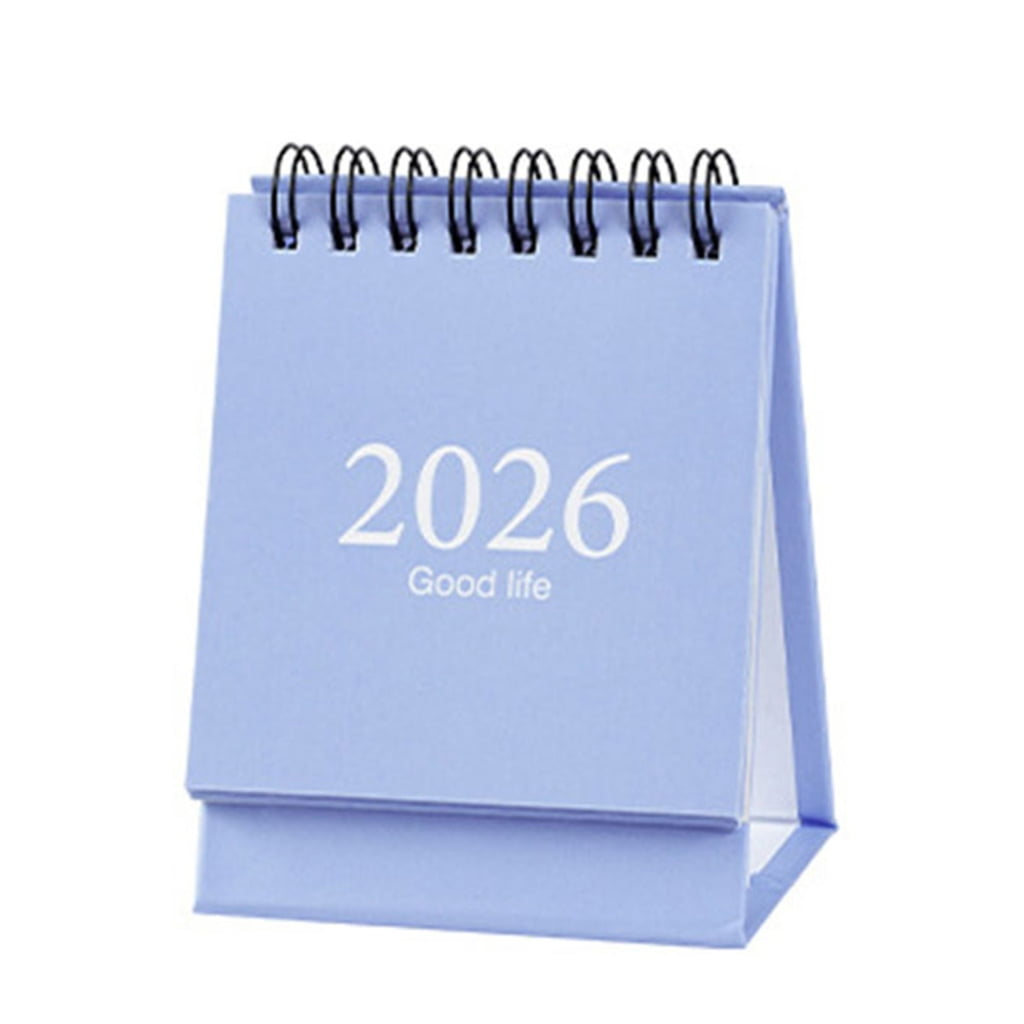 2026 Desk Calendar 19 Month Referances from 01/2026 to 07/2027 Office ...