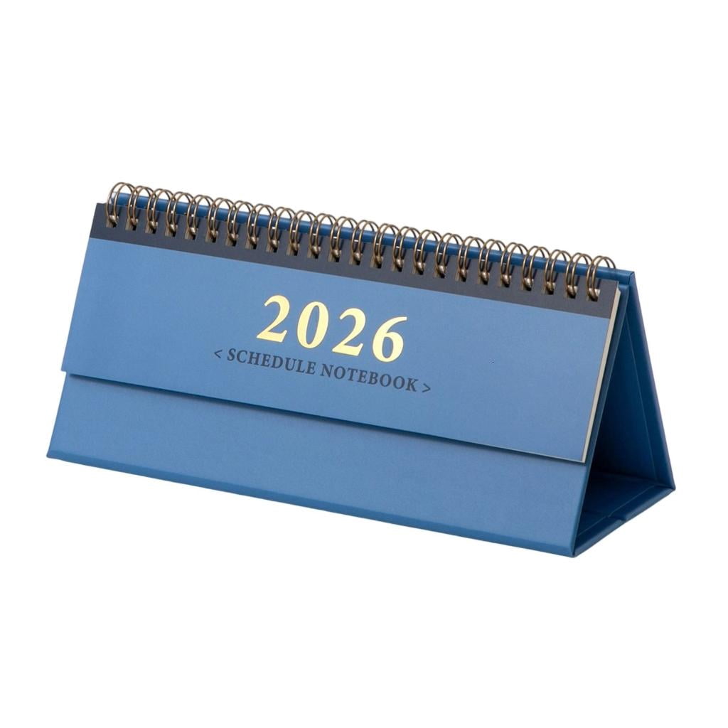 2026 Desk Calendar Horizontal Planner Simple Desktop Calendar Office ...