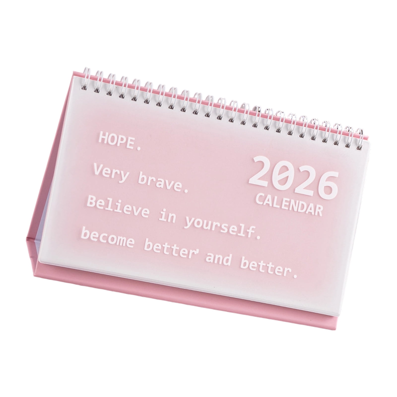 2026 Desk Calendar Planner, Pocket-Sized Office Decor with Daily ...
