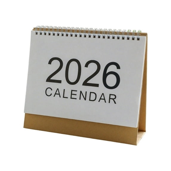 2026 Desk Calendar Simple Desktop Calendar Office Calendar Standing ...