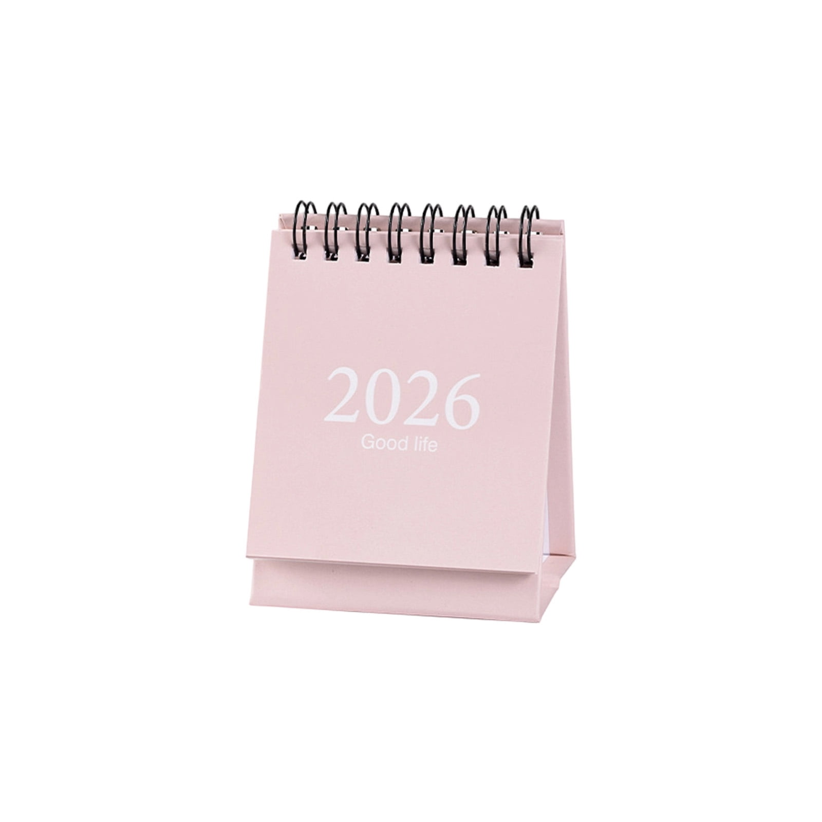 2026 Desk Calendar Spiral Bound Stand Up Calendar with Durable Paper ...