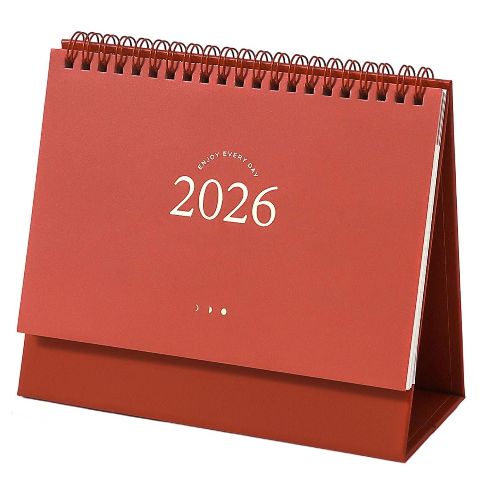 2026 Desktop Calendar Writing Pad 16 Month Runs from Sep 2025 to Dec ...