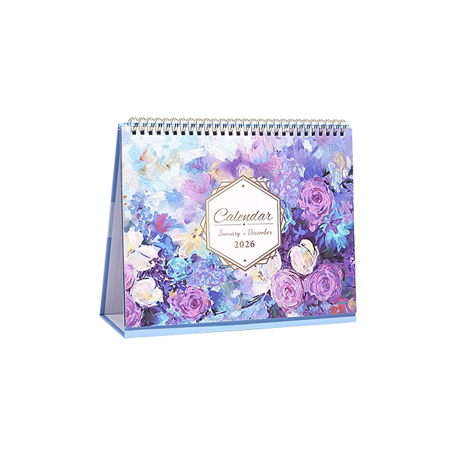 2026 Desktop Monthly Calendar 12 Month Referance From January to ...