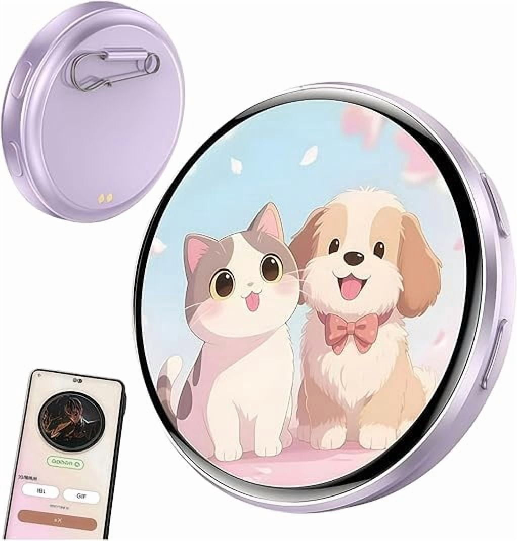 2026 Digital Badge Pin with IPS Screen, for Backpacks and Jackets ...