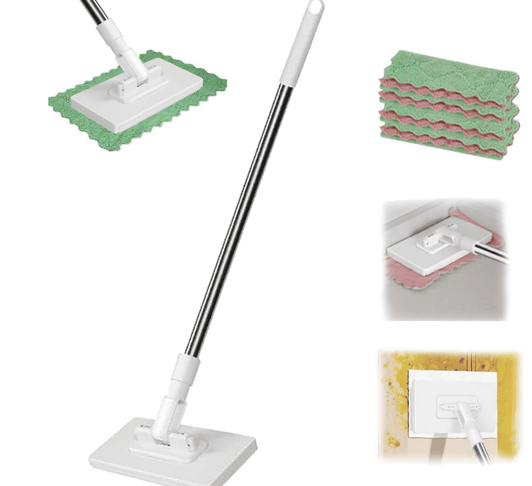 2026 Disposable Dust Mop with Reusable Cloths, mopa desechable ...