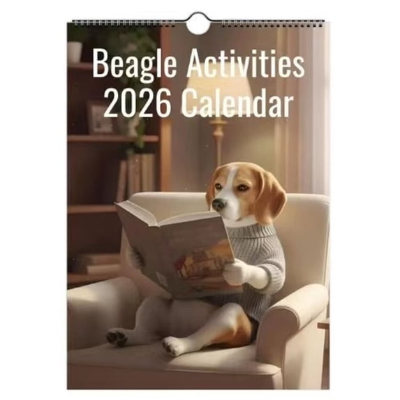2026 Dog Themed Calendar Featuring Golden Retriever Designs For Home ...