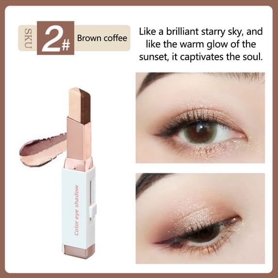 2026 Double Color Eyeshadow Stick Double Color Eyeshadow Stick 2 In 1 ...
