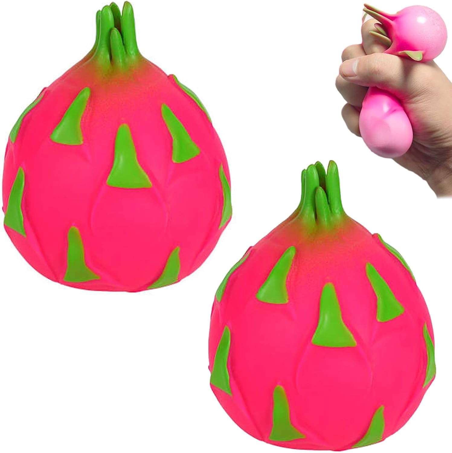 2026 Dragon Fruit Squishy, Giant Dragonfruit Squishy Jumbo for Adults ...