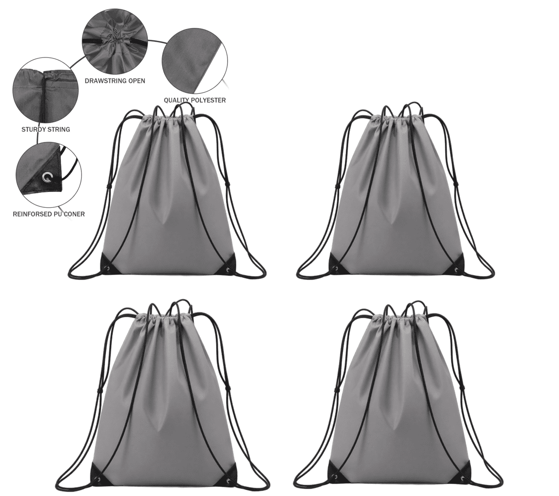 2026 Drawstring Backpack Bags String Bags for Gym Sport Trip Cinch Sack ...