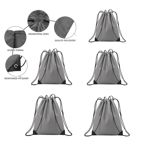2026 Drawstring Bags Bulk 1 Pcs, DIY Drawstring Backpack Cinch Bag ...