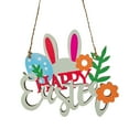 2026 Easter Decorations,Wooden Easter Bunny Cute Party Crafts Wooden ...