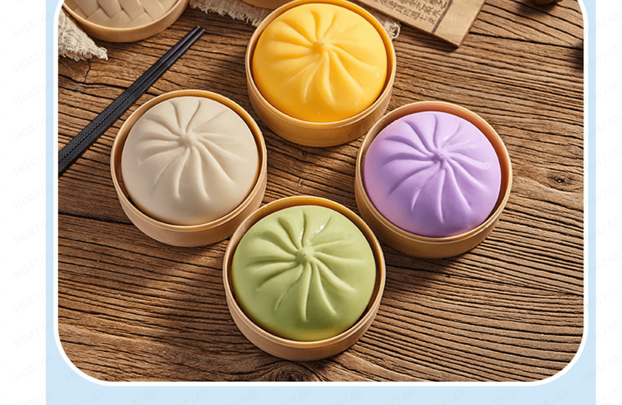 2026 Edition Squeeze Toys,Large Steamed Stuffed Dumpling Bun, Squeeze ...