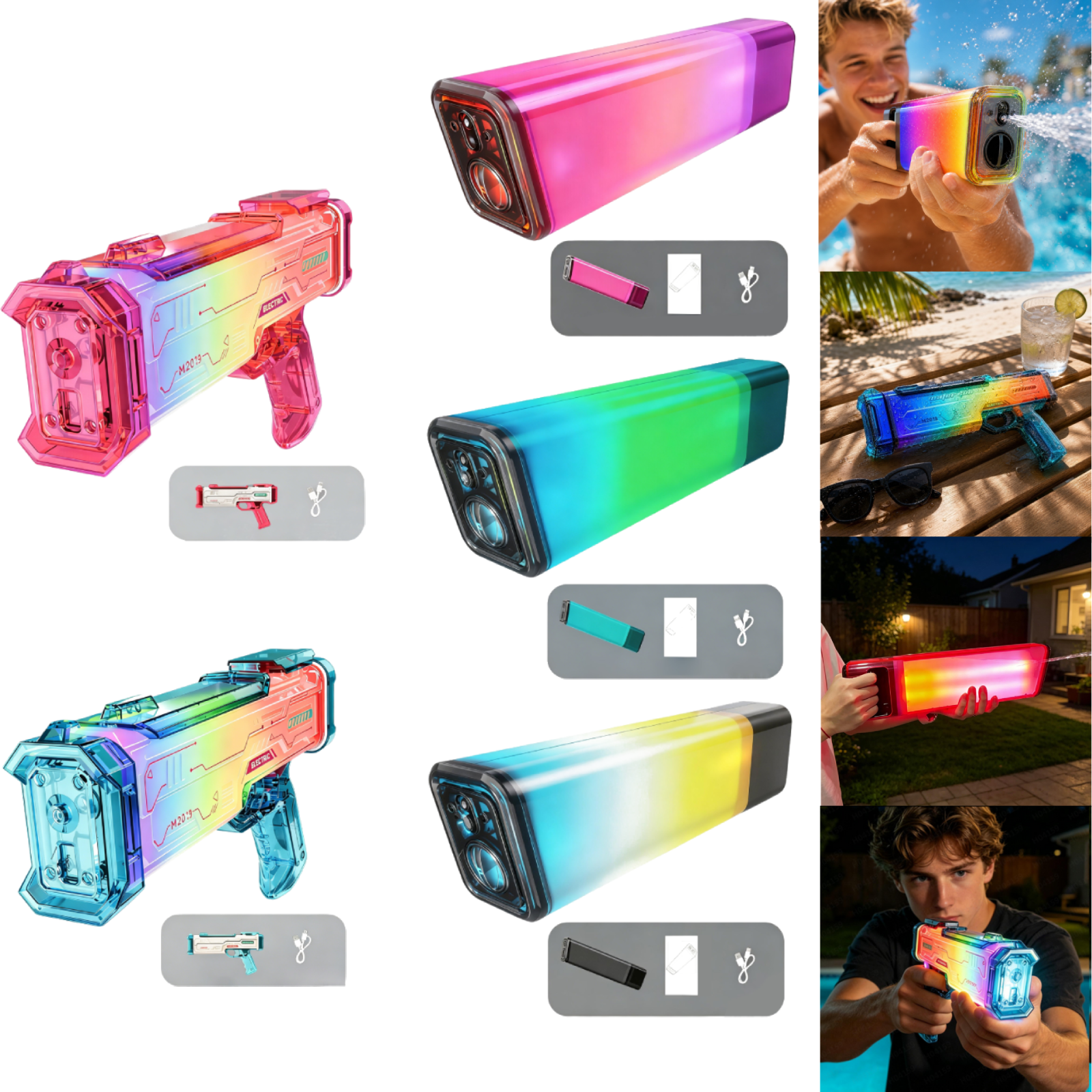 2026 Water Gun Toy High Pressure Water Blaster Outdoor Pool Beach ...