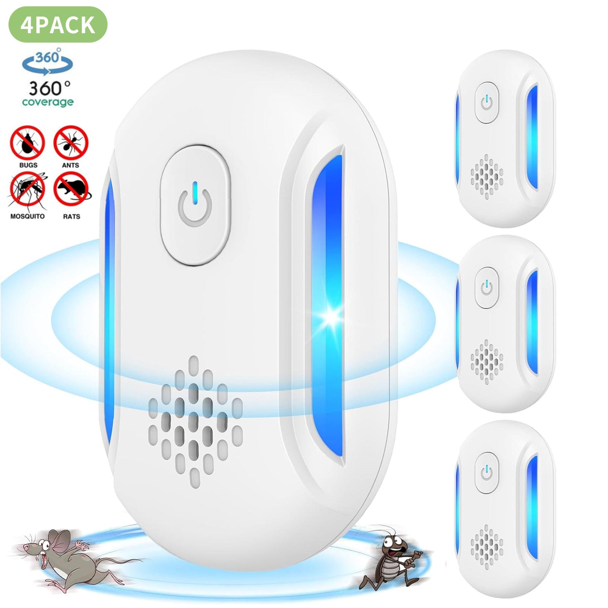 2026 Electronic Pest Control Plug in Indoor for Mice, Rat, Roach ...
