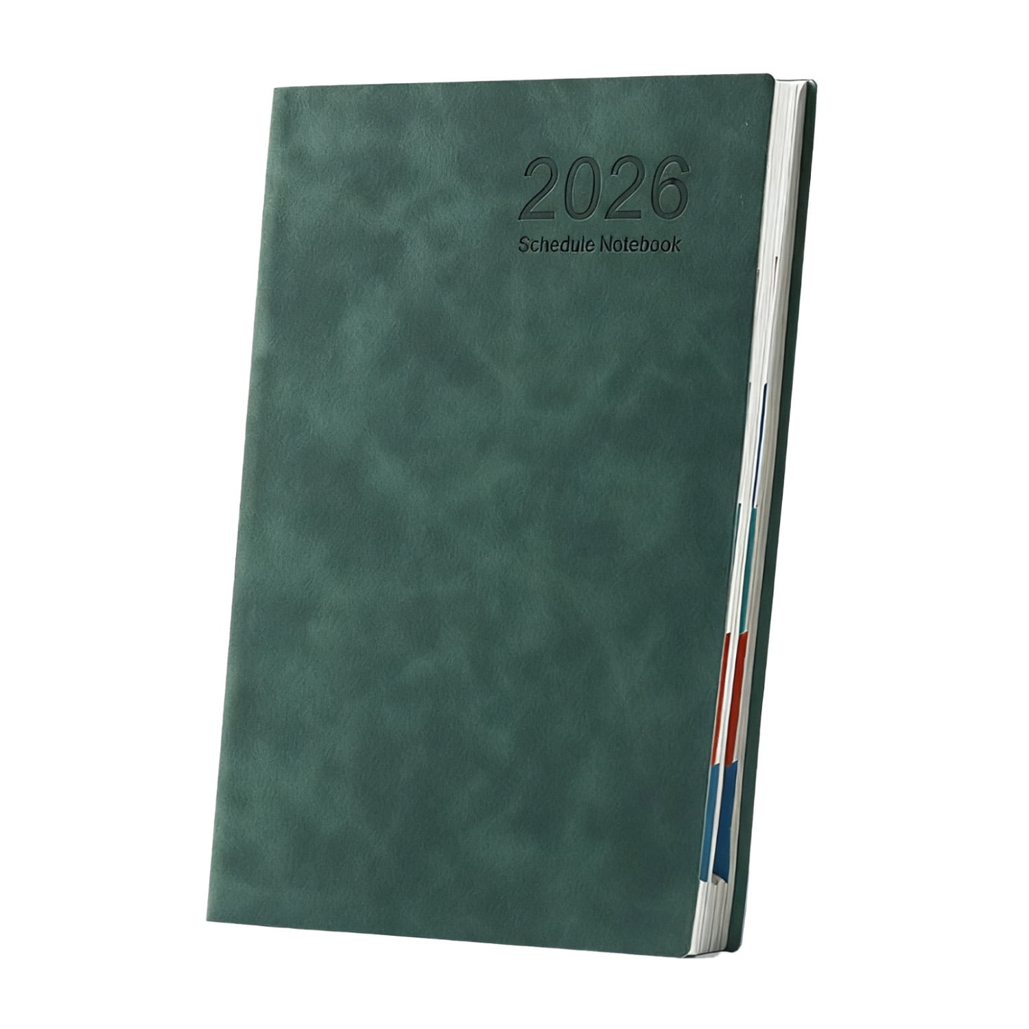 2026 Elegant Leather A5 Planner,Refined Daily Organizer with Smooth ...