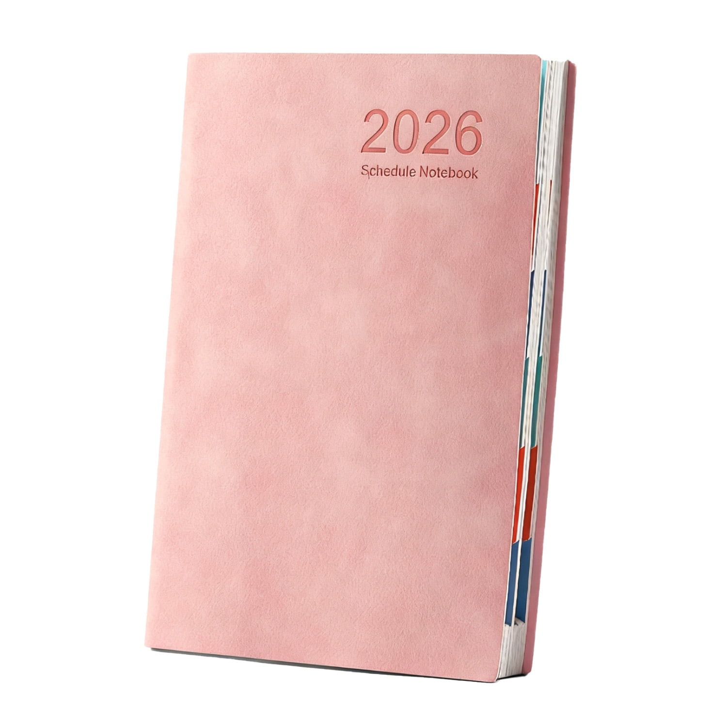 2026 Elegant Leather A5 Planner,Refined Daily Organizer with Smooth ...