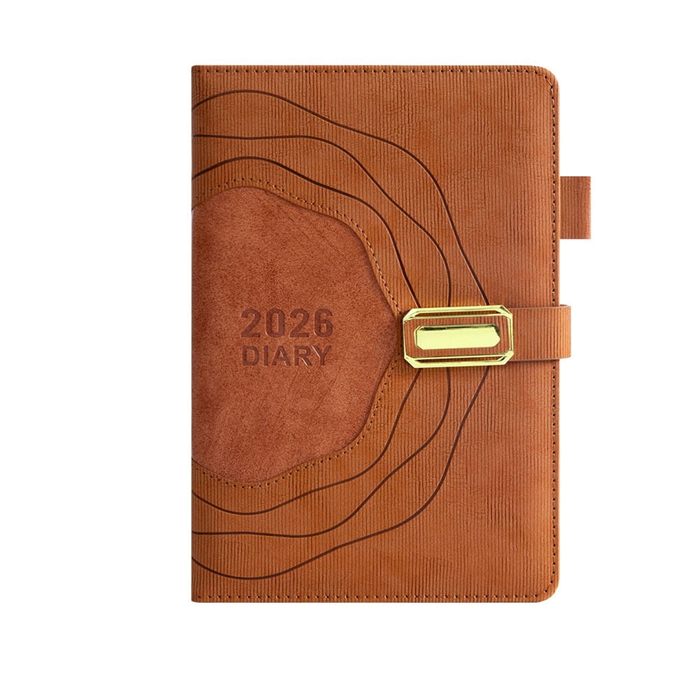 2026 English Planner, 365 Days One Page Per Day Notebook, A5 Thick ...
