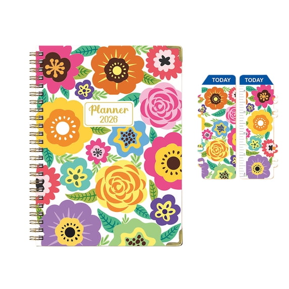 2026 English Spirals Diary Planner - Walmart.com