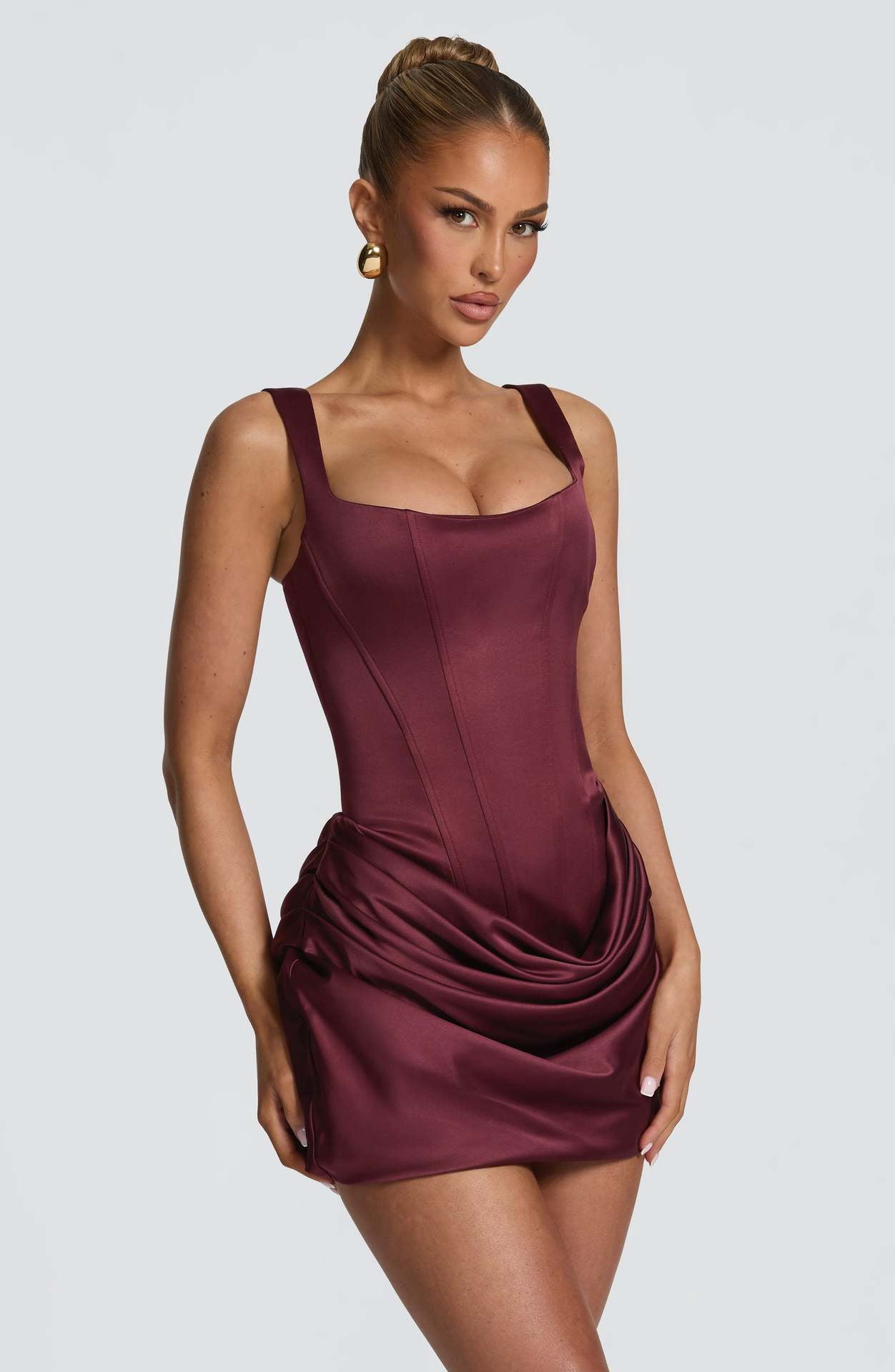 2026 European and American new style square-neck sleeveless high ...