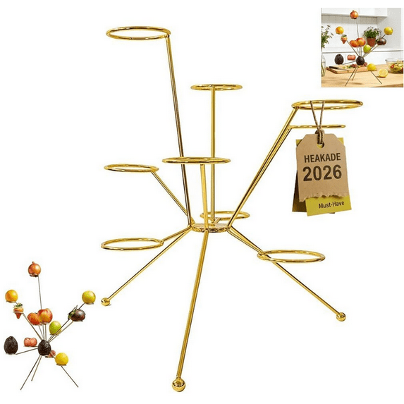 2026 Exploding Fruit Bowl, Creative Metal Home Decor Produce Rack, Art ...