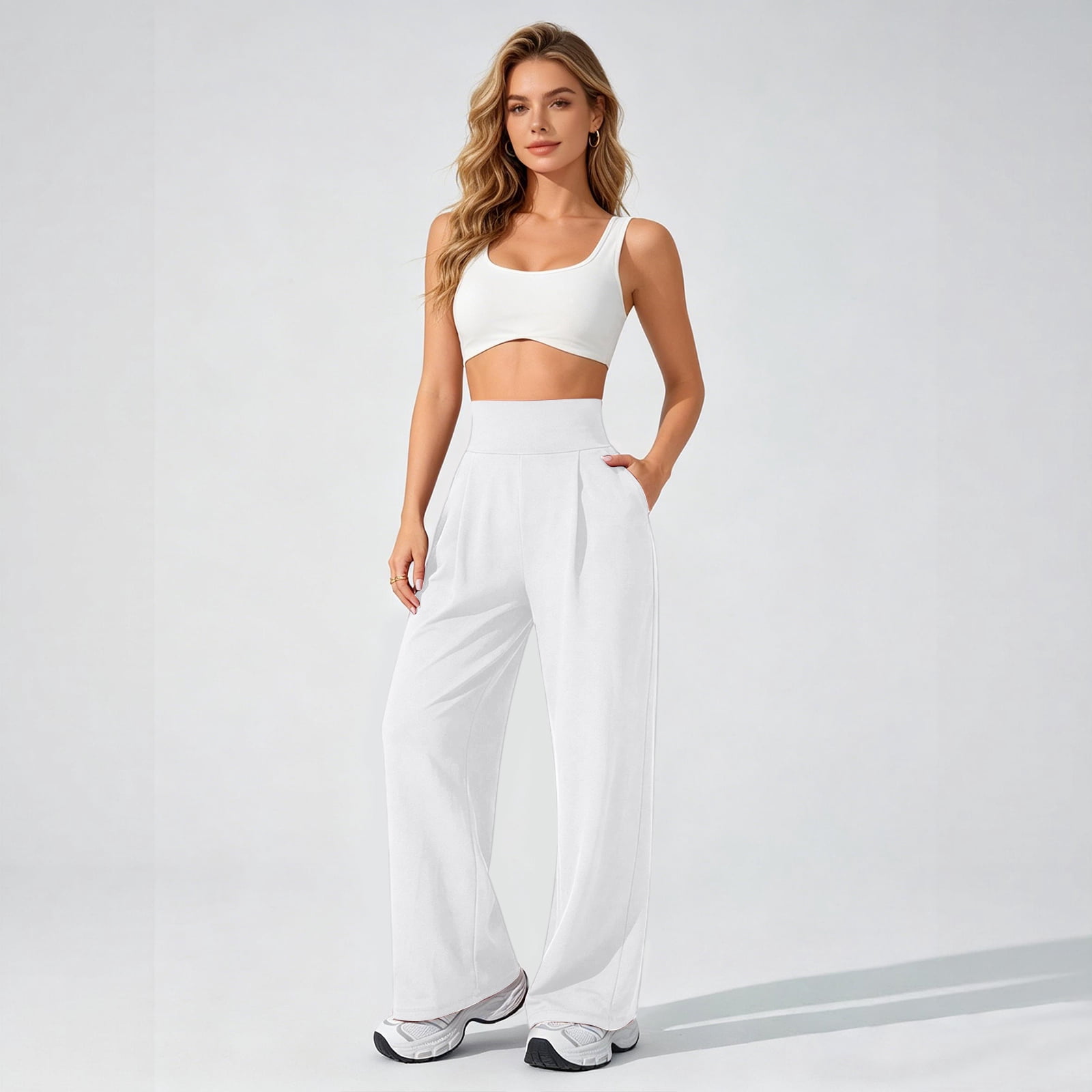 2026 Fashion Women Trousers, Soft Lightweight Wide Leg Pants, Wonderful ...
