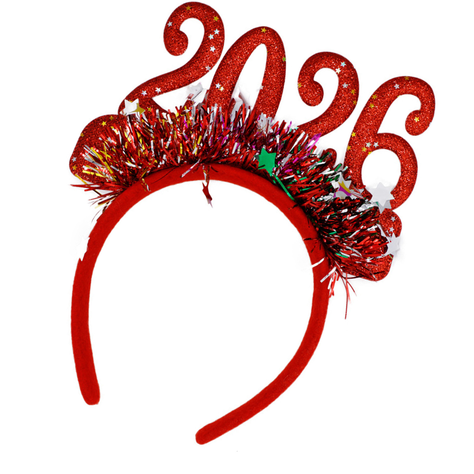 2026 Festival Glittering Headbands Sparkling Number New Year Eve's ...