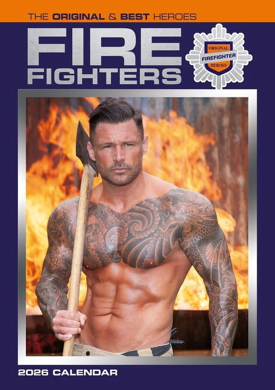 2026 Firefighters Wall Calendar, (Paperback) - Walmart.com