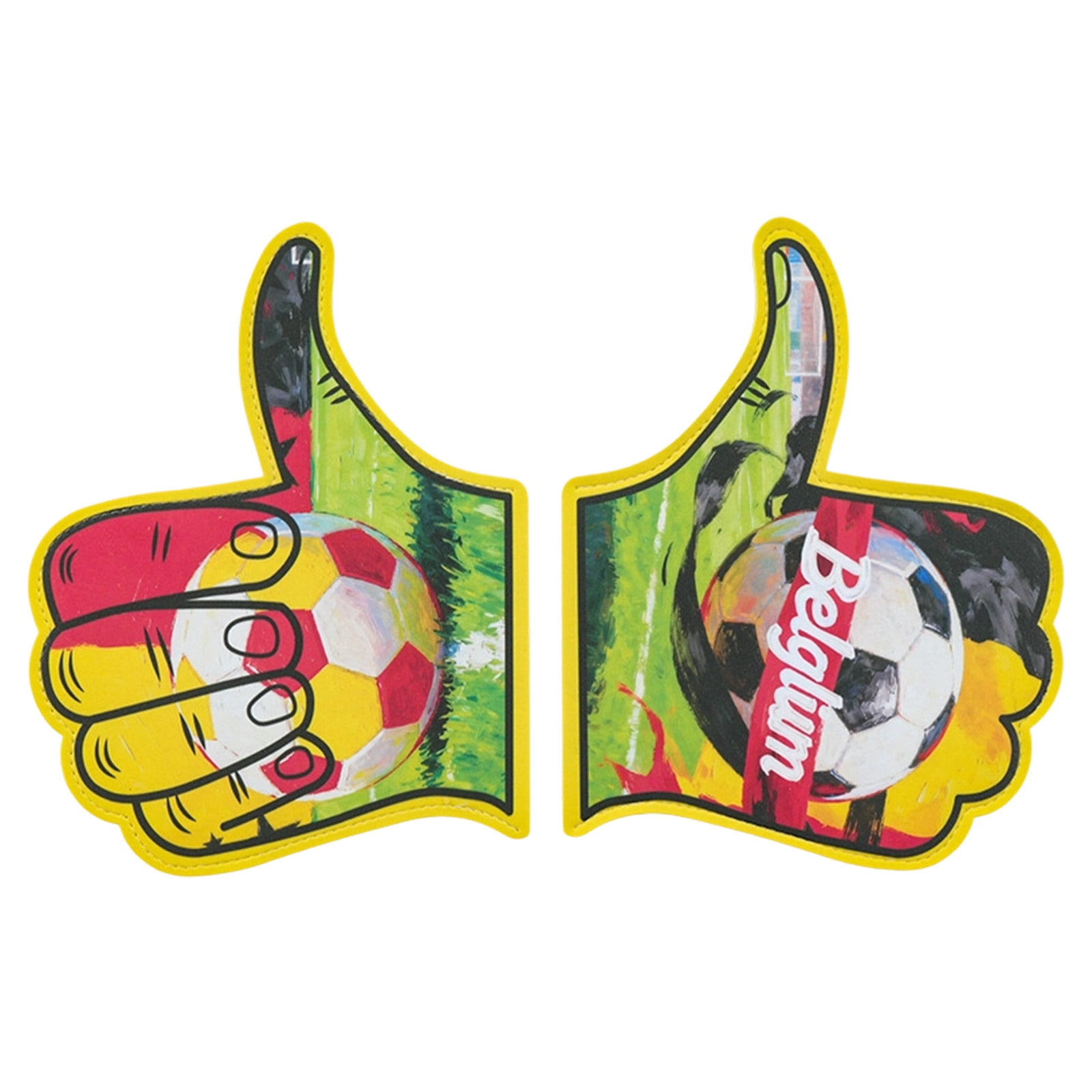 2026 Football Match Giant Foam Hand Gloves, National Flag Cheering ...