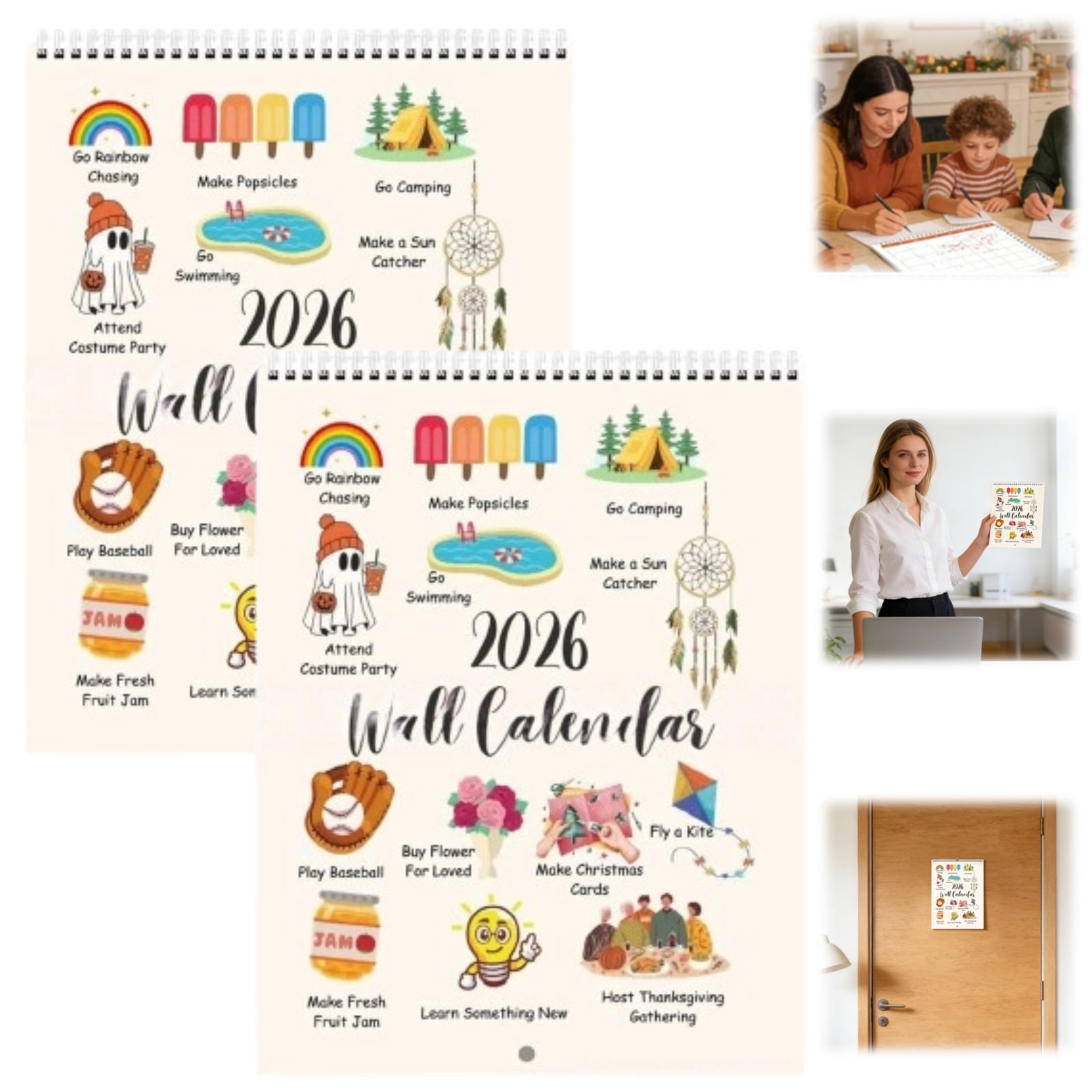 2026 Fun Activity Wall Calendar: Turn 365 Days Into Tiny, Joyful ...