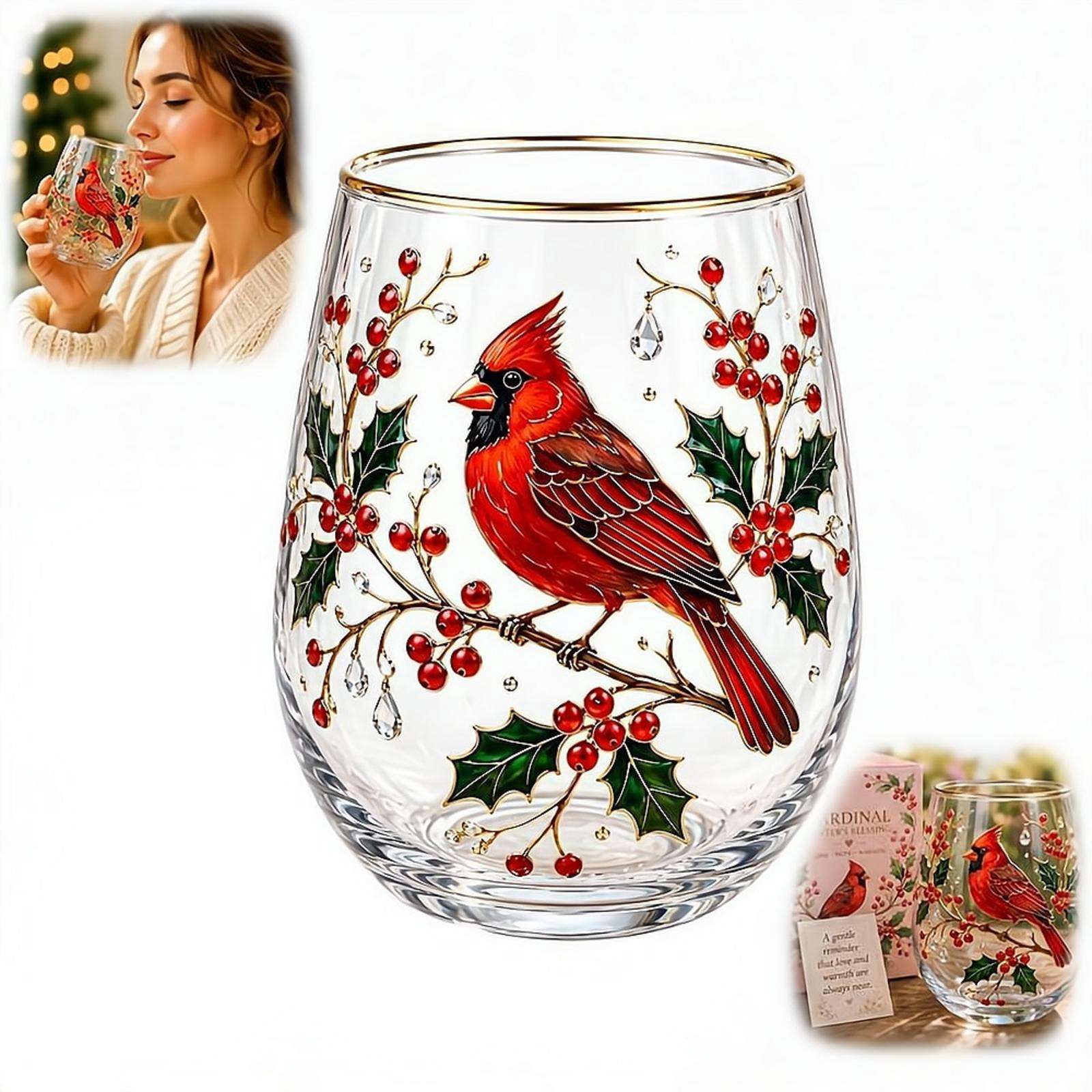 2026 Garden Hummingbird Morning Bliss Glass Tea Cup,Hummingbird Floral ...