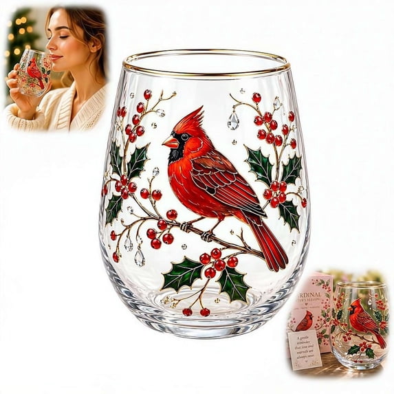2026 Garden Hummingbird Morning Bliss Glass Tea Cup,Hummingbird Floral ...