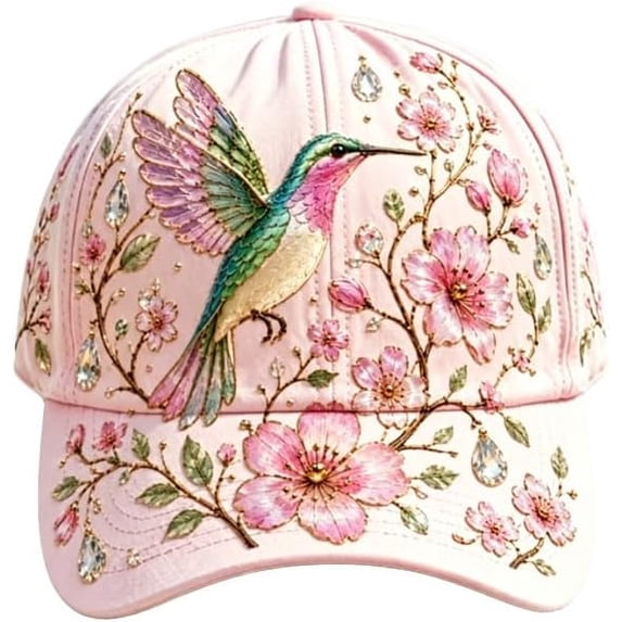 2026 Garden Morning Baseball Cap,Garde Women's Sparkle Multiple Floral ...