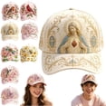 2026 Garden Morning Baseball Cap, Women's Sparkle Multiple Floral ...