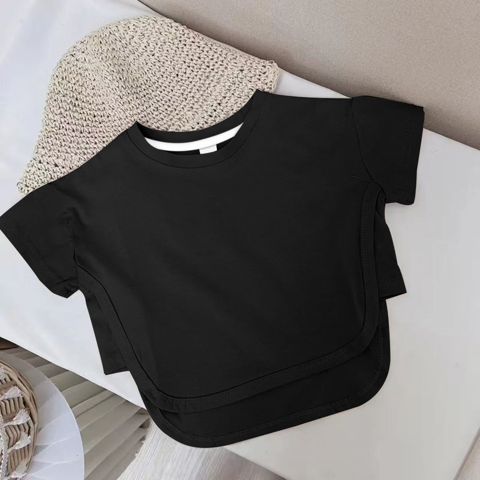2026 Girls Cute Shirts Short Sleeve Printed Graphic Tees Crewneck ...