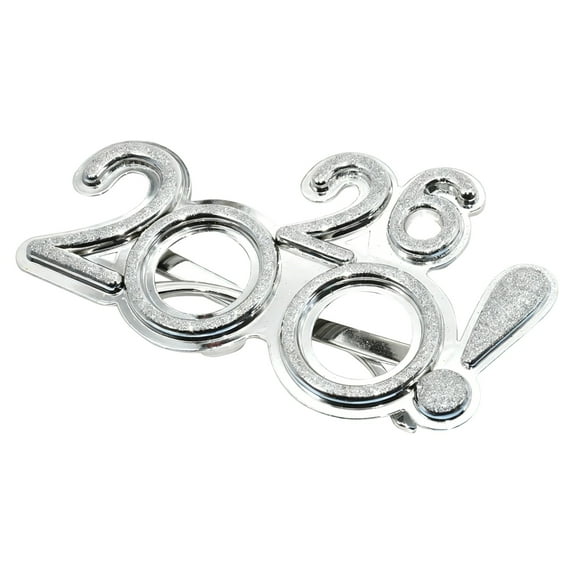 2026 Glitter Exclamation Mark Glasses, Festive Eyewear for New Year ...