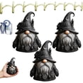 2026 Gothic Wizard Gnome Figurine, Gothic Gnomes Collectible Fall Decor ...