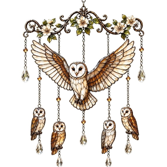 2026 Graceful Hummingbird Wind Chime, Wind Chimes for Outside, Stained ...