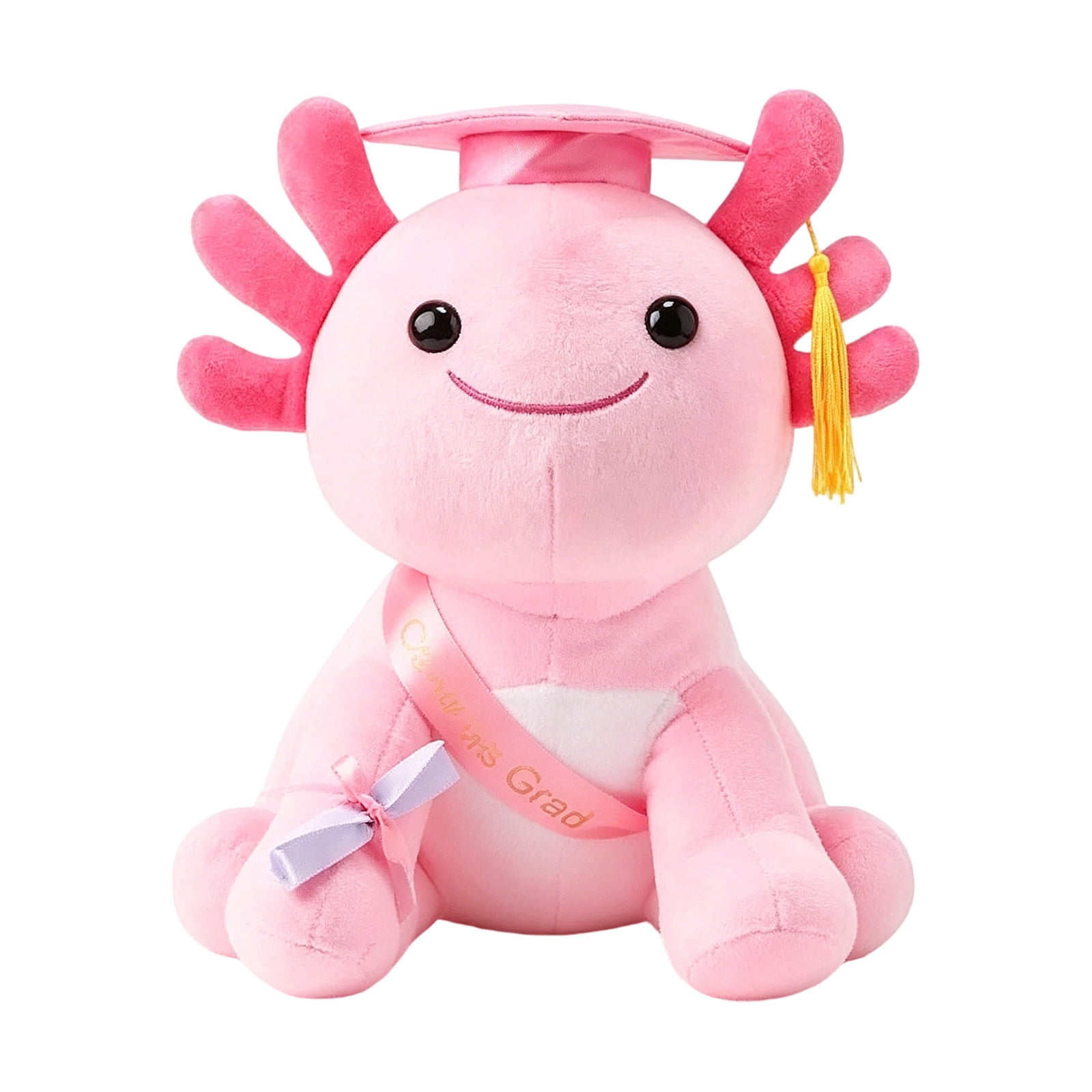 2026 Graduation Axolotl Plush Toy, 10" Cute Graduation Stuffed Animal ...