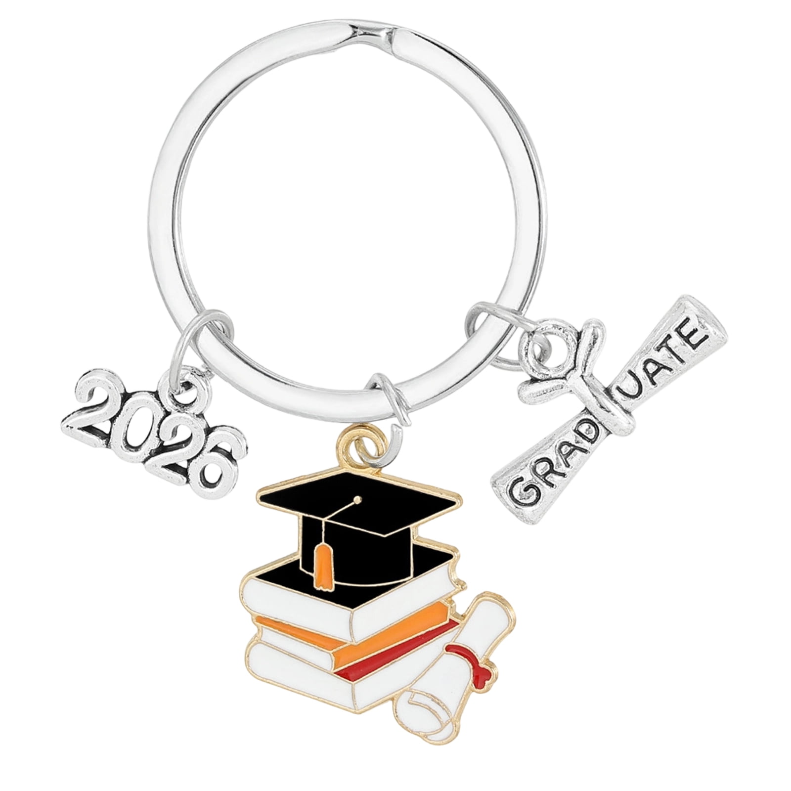 2026 Graduation Bachelor's Cap Book Shaped Keychain Stylish ...