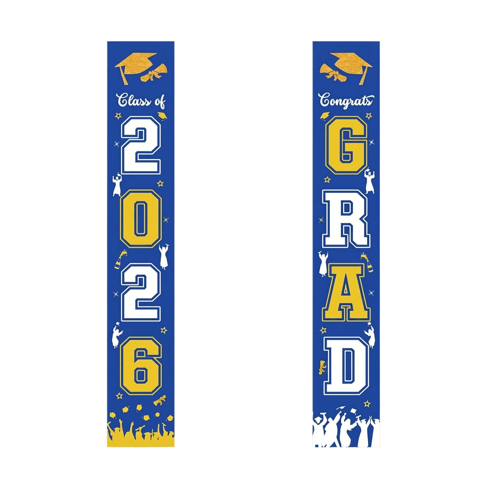2026 Graduation Banner Door Curtain Set Congrats Grad Class of 2026 ...