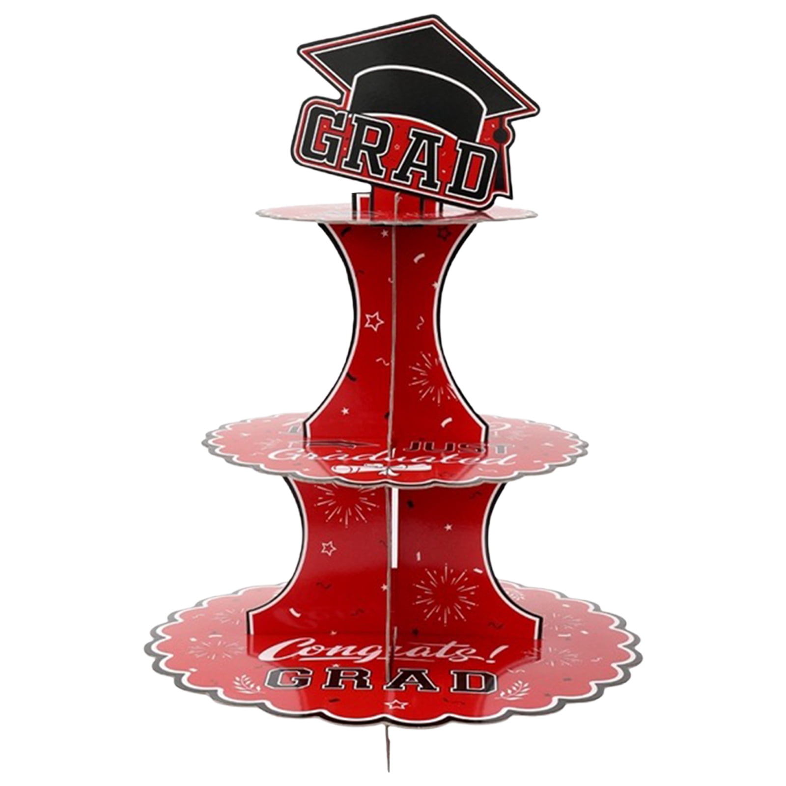 2026 Graduation Cake Stand Multi-tiered Dessert Tower Holder for ...