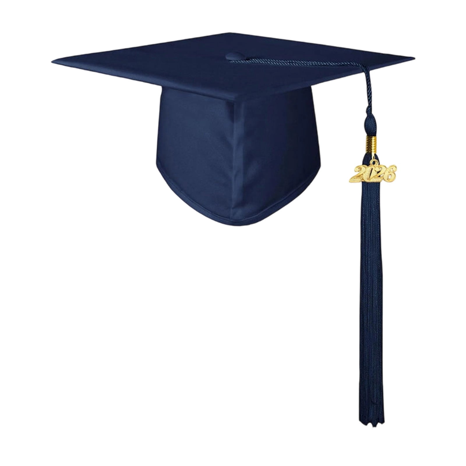 2026 Graduation Cap For Adult Gown Tassel Mortarboard Hat With Silk ...