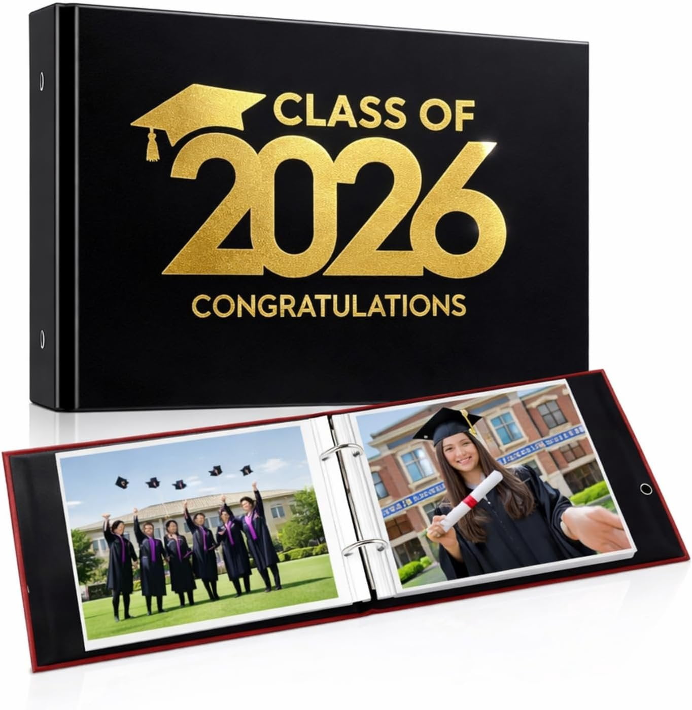 2026 Graduation Card Book Graduation Card Photo Album with 100 Pages ...