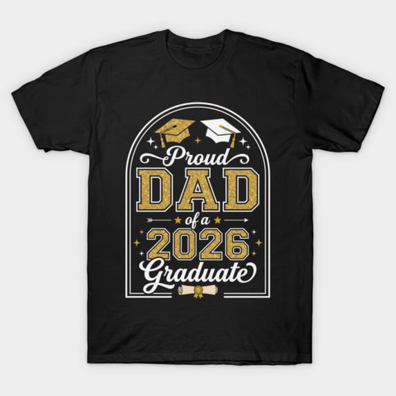 2026 Graduation Class Of 2026 Graduate Dancing Figures Graphic Unisex T ...