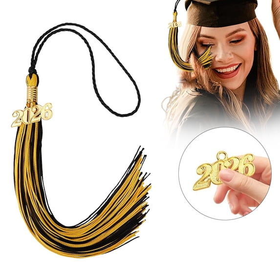 2026 Graduation Decorations, 2026 Tassel Graduation,Black and Gold ...